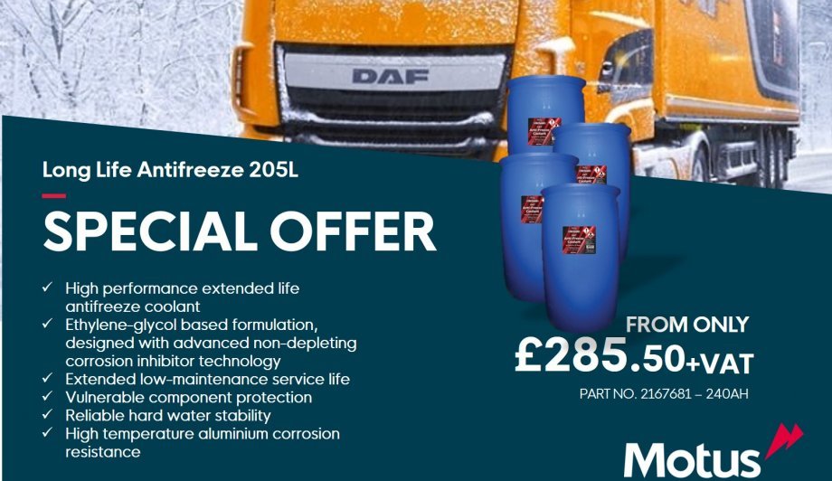Special Offer Prices on TRP Longlife Antifreeze 205L